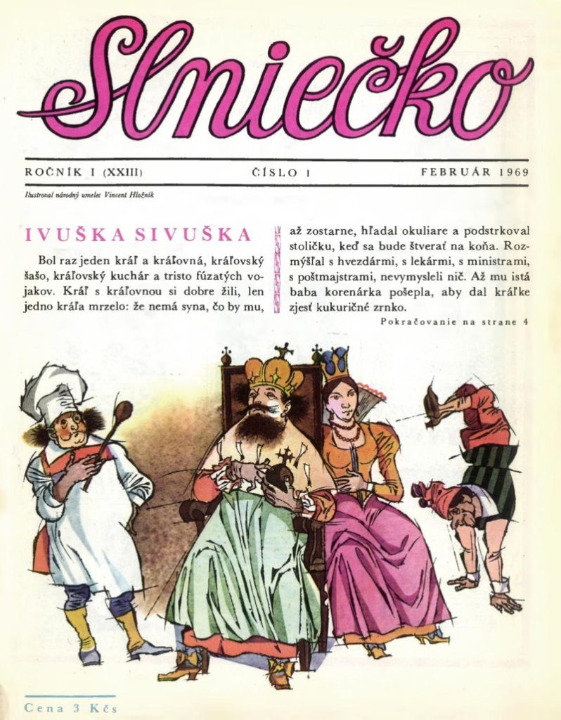 Kompletný ročník časopisu SLNIEČKO – 23.ročník – 1969 – STARÉ DĚTSKÉ ...