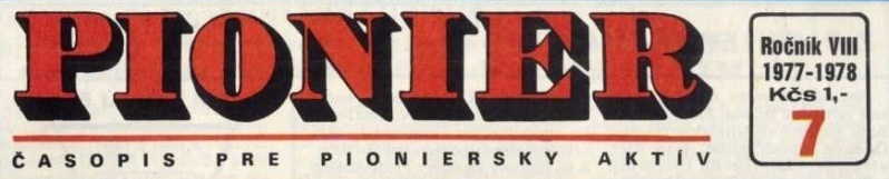 Jedno číslo časopisu PIONIER – 11.ročník – 1980-81 – STARÉ DĚTSKÉ ČASOPISY