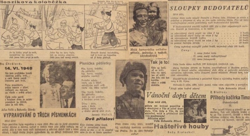 Rudé právo dětem – 1928, 1946, 1947, 1948 – STARÉ DĚTSKÉ ČASOPISY