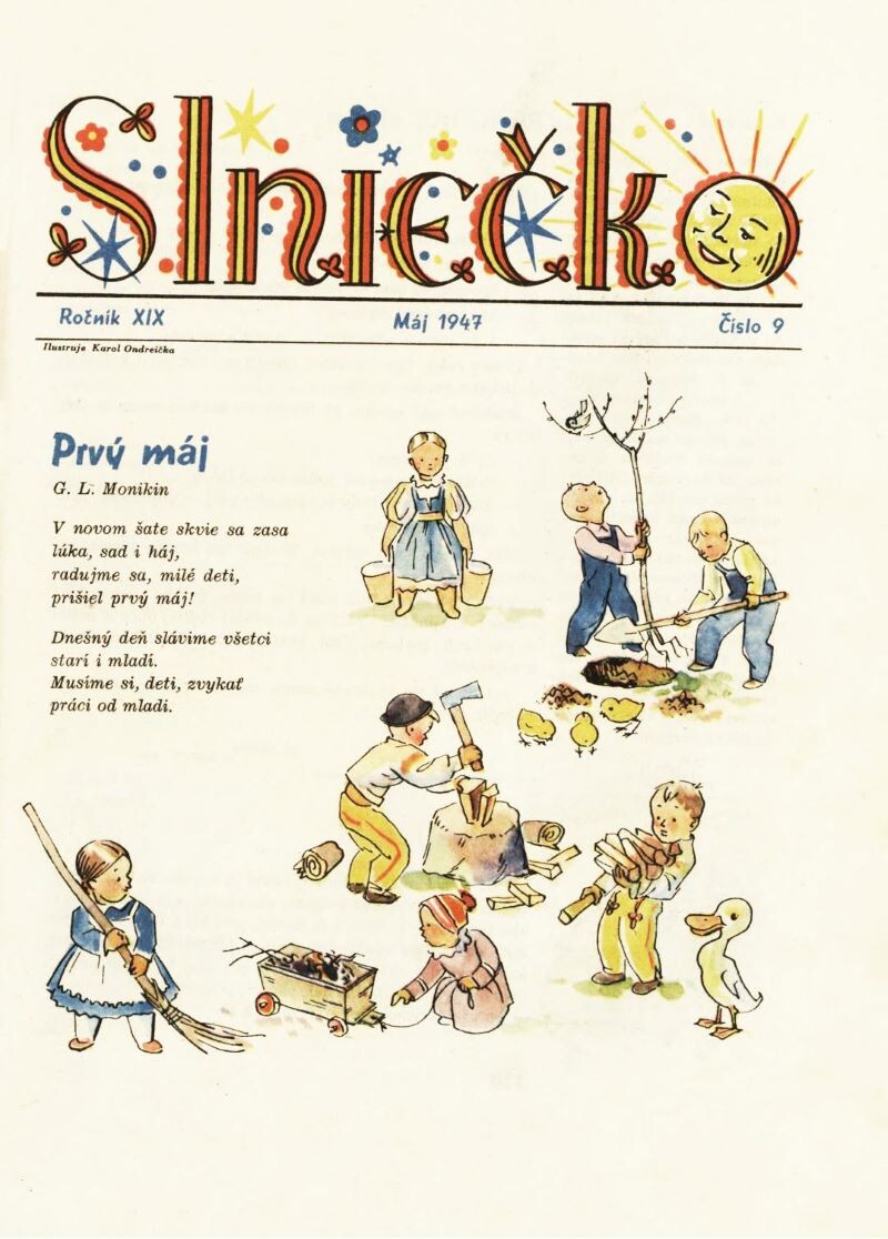 SLNIEČKO – Staré časopisy pro děti a mládež v souvislostech